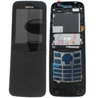 Nokia 8110 4G TA-1048 touch+lcd+frame black original – Phonepartseurope